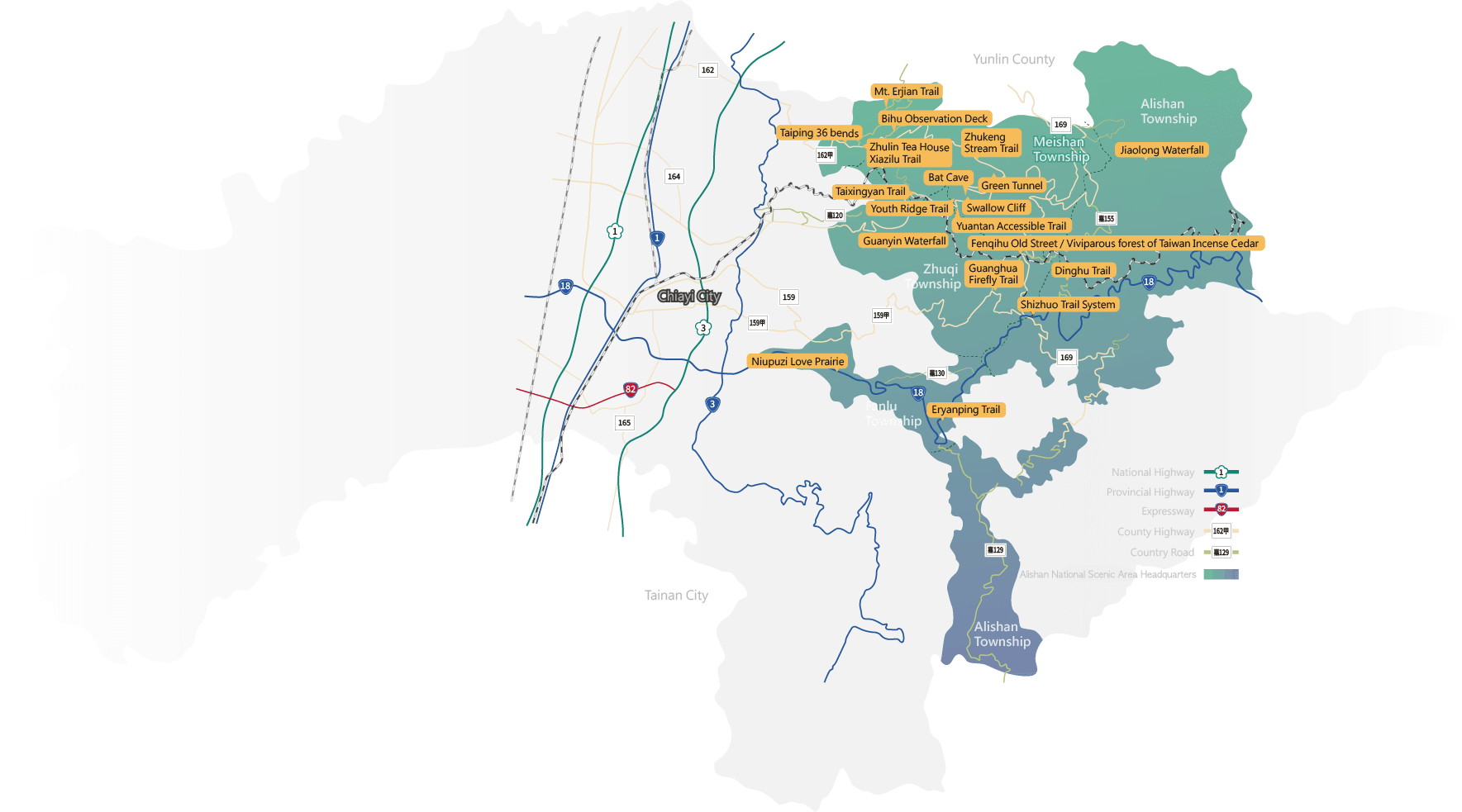 Travel tips | Alishan National Scenic Area